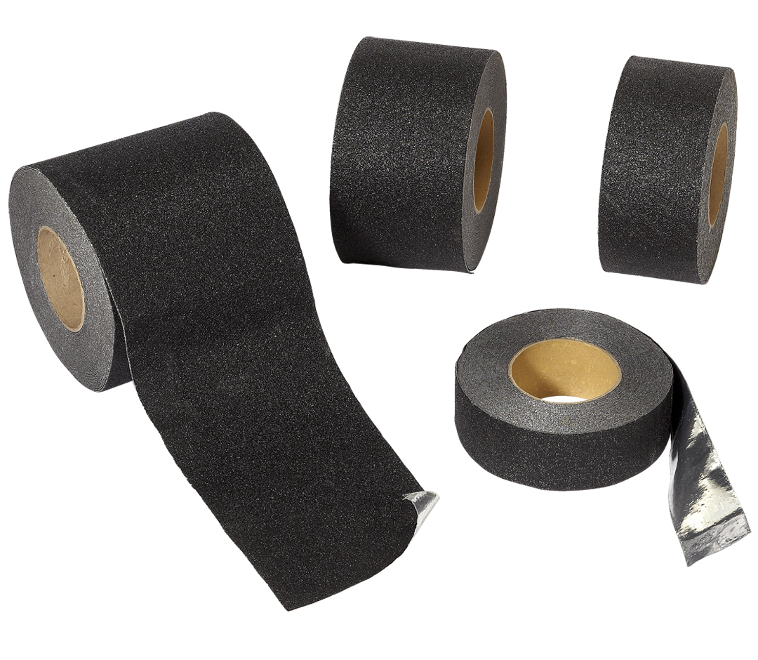 ANTI-SLIP TAPE BLACK WITH COMFORMABLE ALUMINIUM BACKING MALAYSIA SUPPLIER
